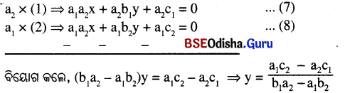 BSE Odisha 10th Class Maths Notes Algebra Chapter 1 ସରଳ ସହସମୀକରଣ – BSE ...